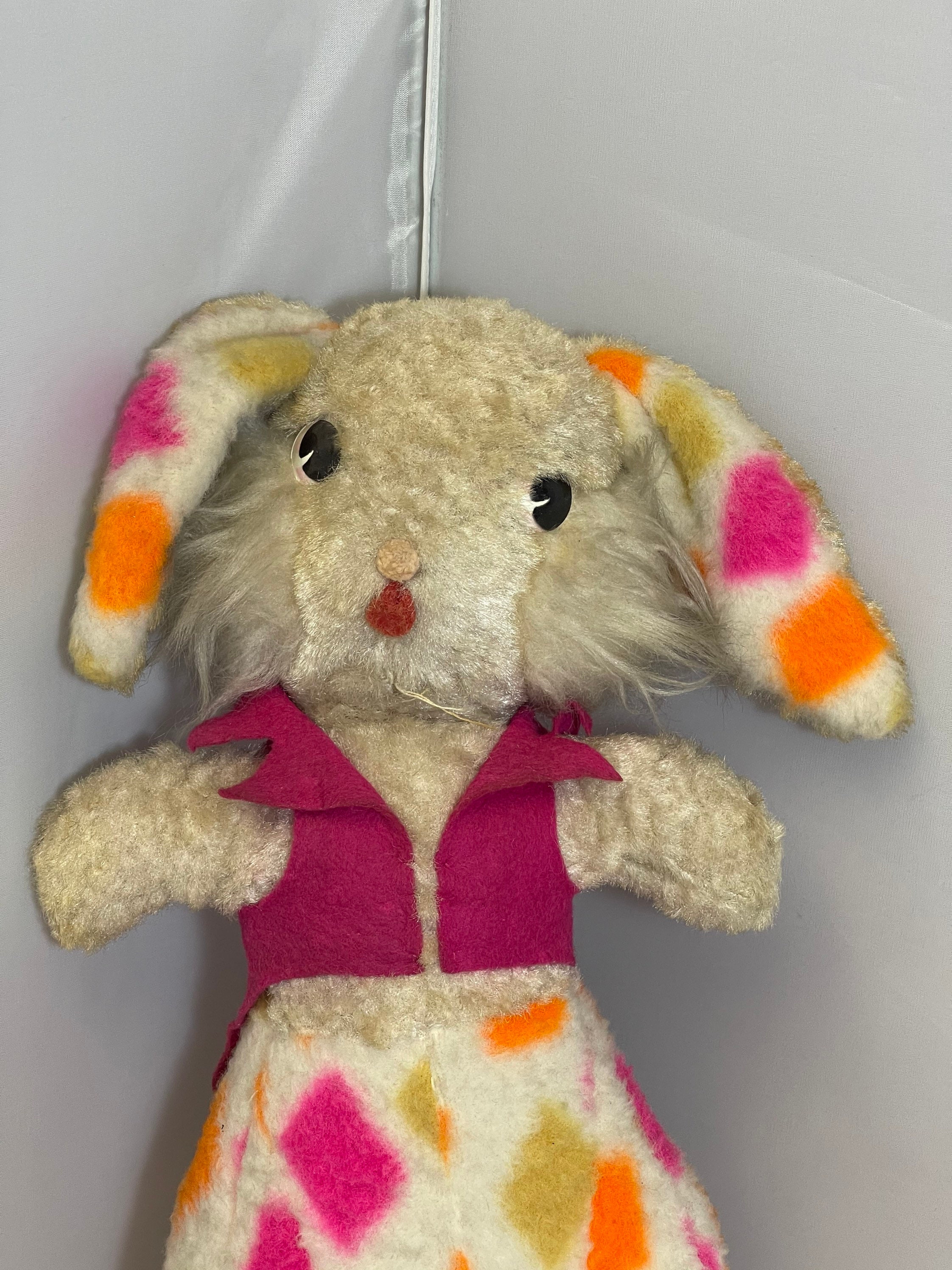 Vintage Stand up Rabbit Plush Animal 15 Tall | Etsy