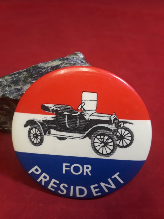 For President Gerald Jerry Ford 1976 3" Tall Pin - Gem
