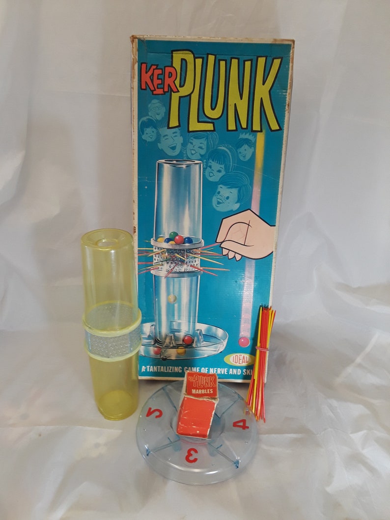 Vintage Ideal Ker Plunk Game 1967 - Etsy