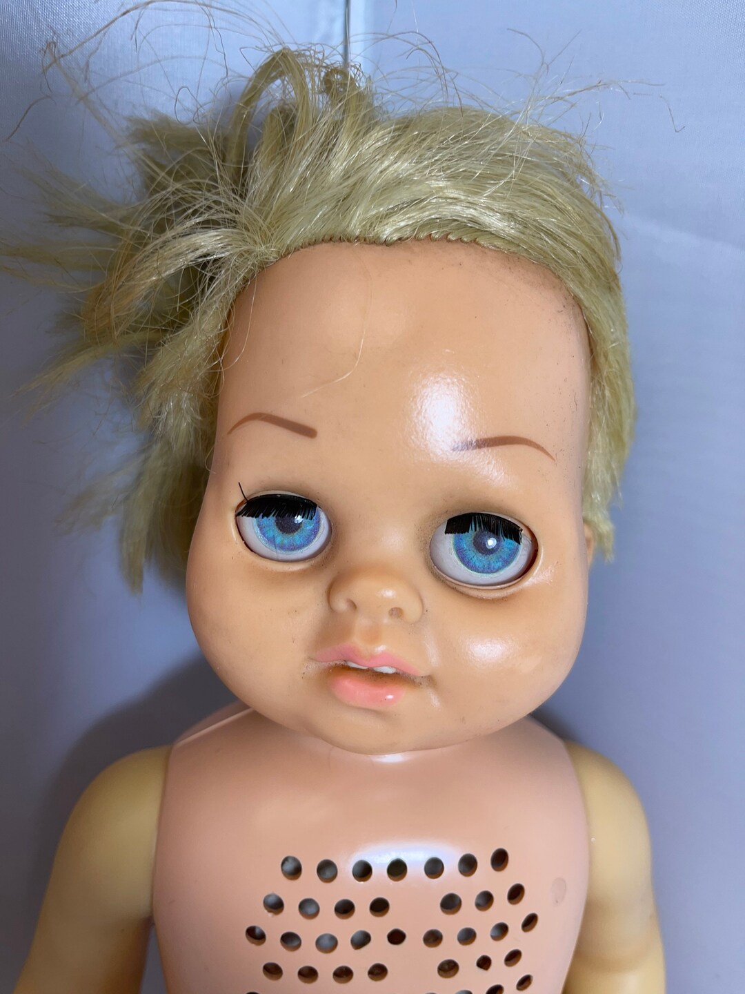 Vintage Mattel Tiny Chatty Baby Doll 15 Tall - Etsy