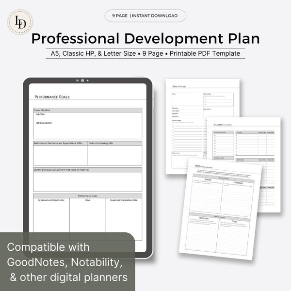 Personal Development Worksheet - Etsy