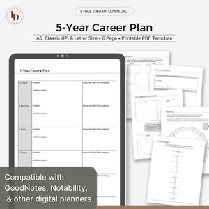 career plan template uk