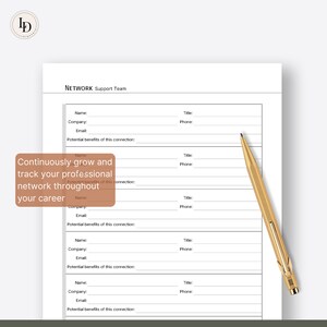 Professional Development Plan Personal Growth Worksheets Digital ...