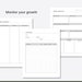 Personal Development Planner printable PDF Template (Instant Download ...