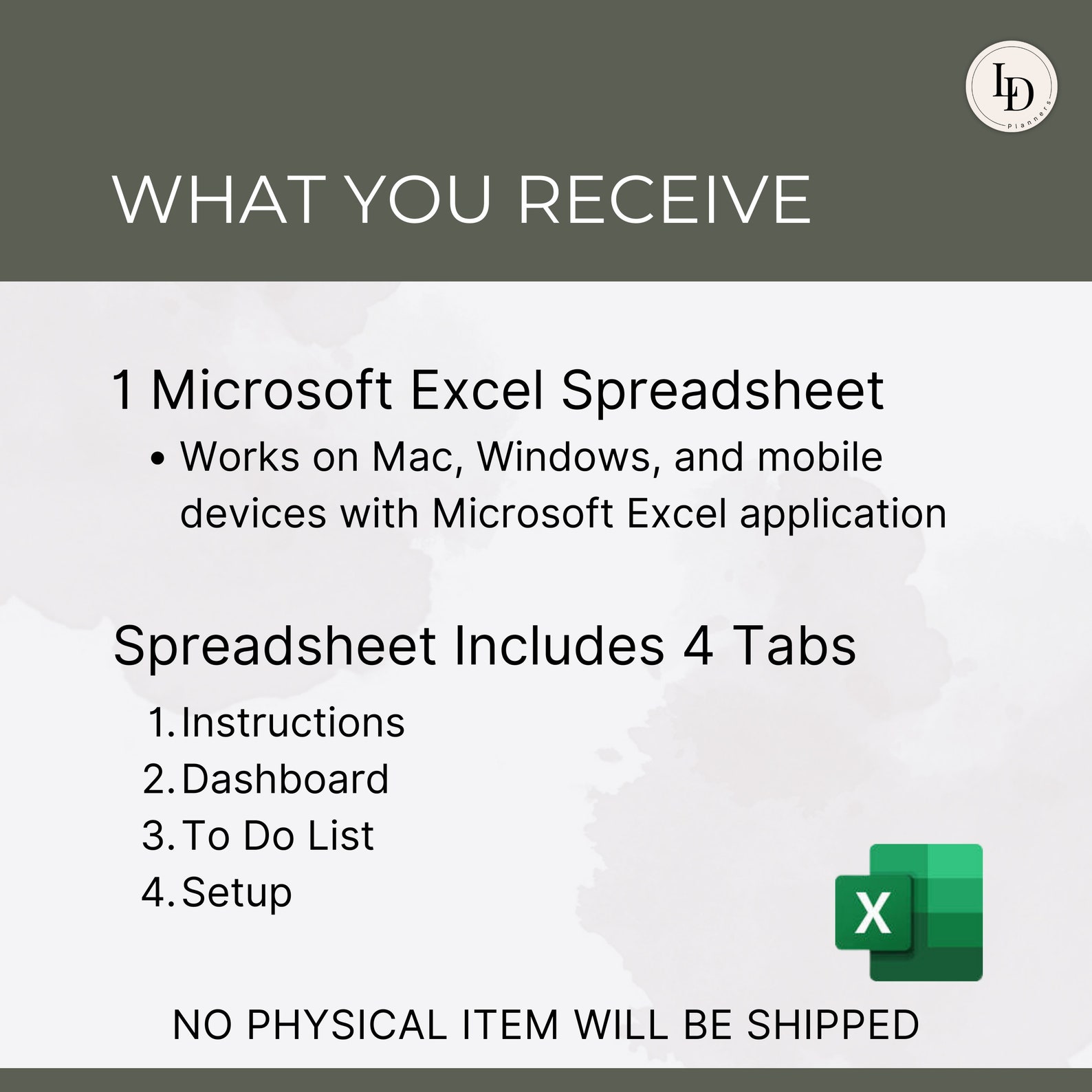 Master To-do List & Interactive Dashboard | Digital Planner | Simple Excel Spreadsheet Template ...