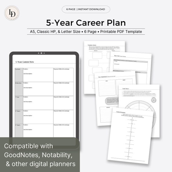 Year Career Planning Worksheet