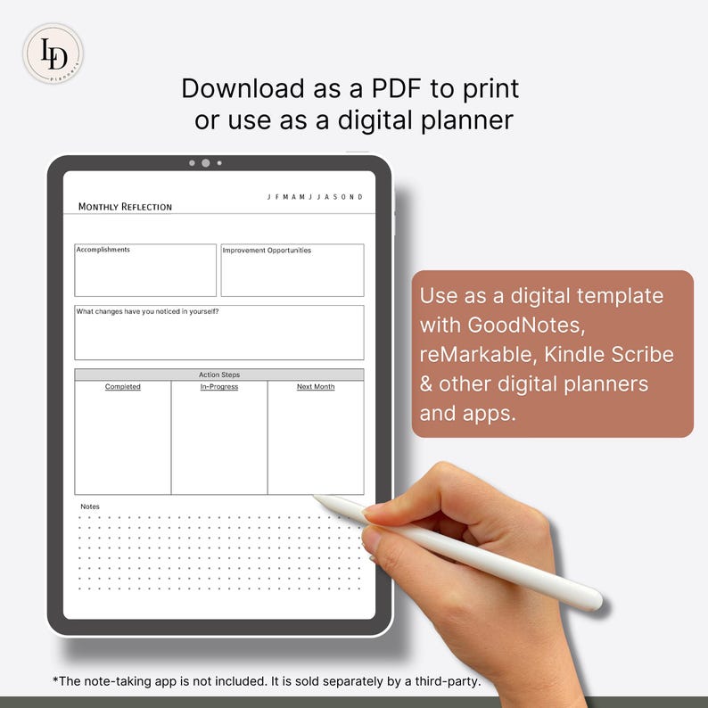 Professional Development Plan | Personal Growth Worksheets | Digital ...