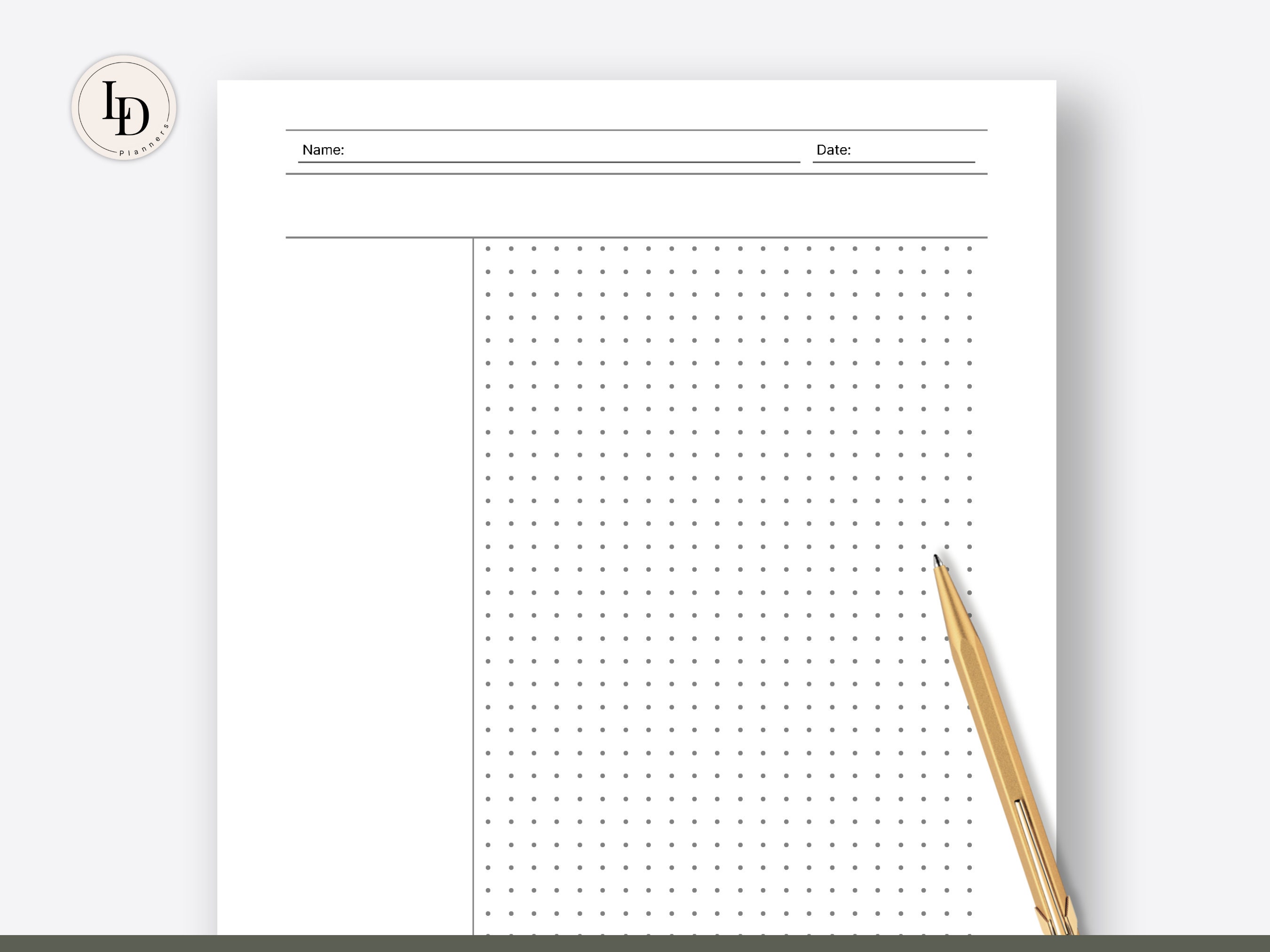 Cornell Notes: Dot Grid, Lined, Graph & Blank | Academic Planner ...