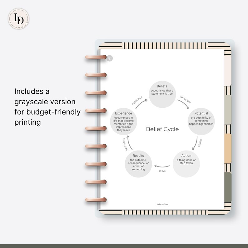Belief Cycle Infographic | Personal Development & Growth Mindset ...