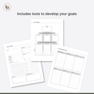 Personal Development Plan, Digital Planner Insert (printable PDF ...