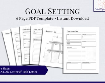 Goal Setting Kit - Etsy