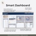 Master To-do List & Interactive Dashboard | Digital Planner | Simple Excel Spreadsheet Template ...