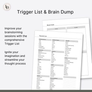 GTD Inspired Task Management System, Digital Planner Insert (printable ...