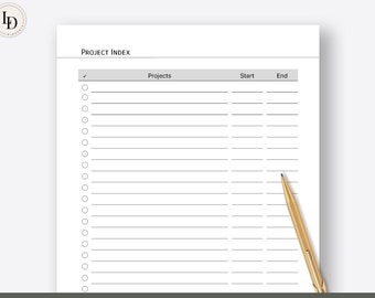 Blank Index Page For Project