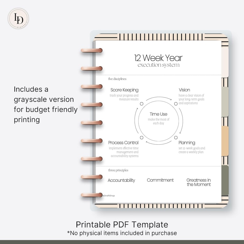12 Week Year Infographic | Productivity Principles & Disciplines ...
