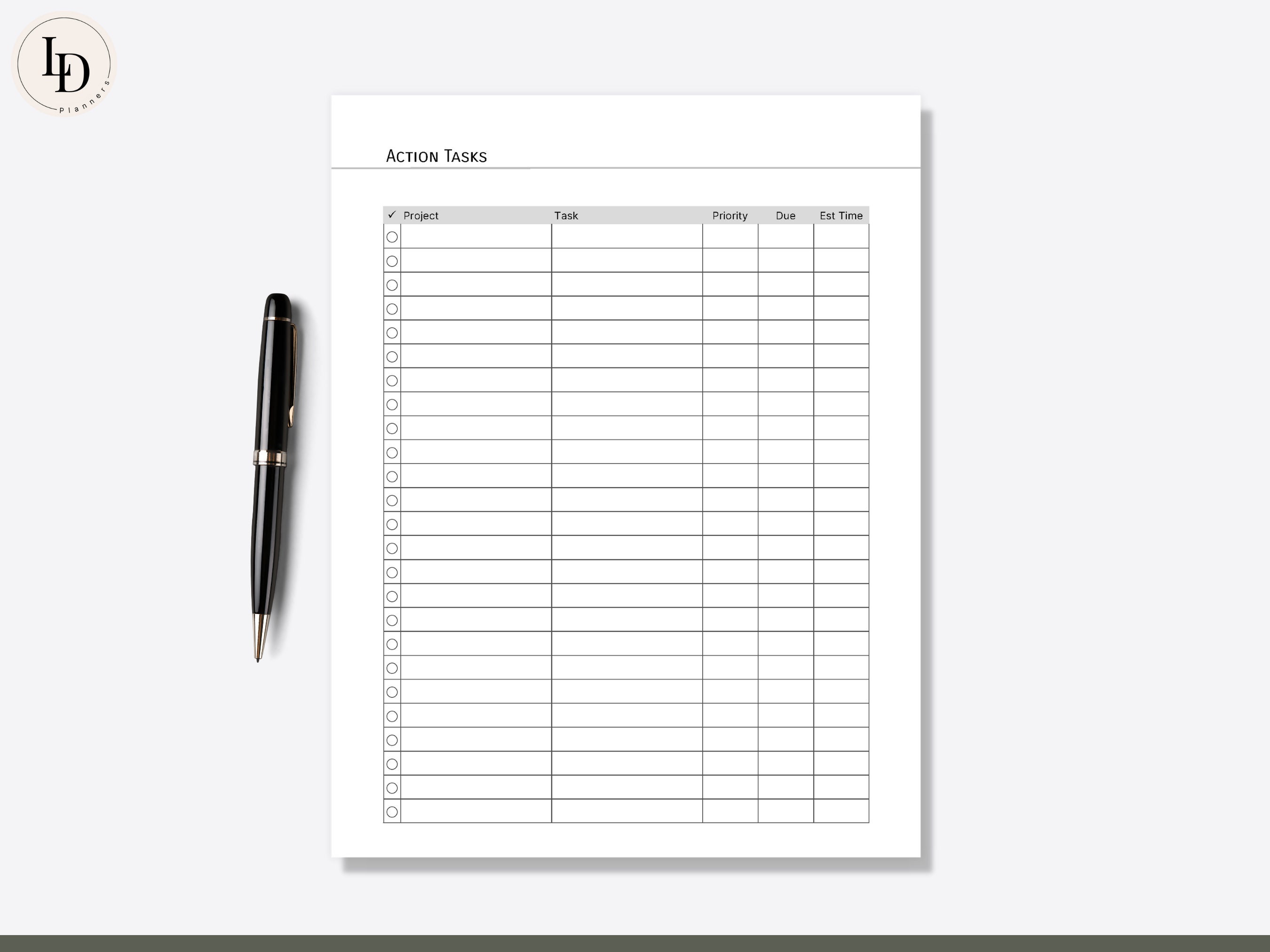 Prioritizing Worksheets Productivity Planner Inserts - Etsy