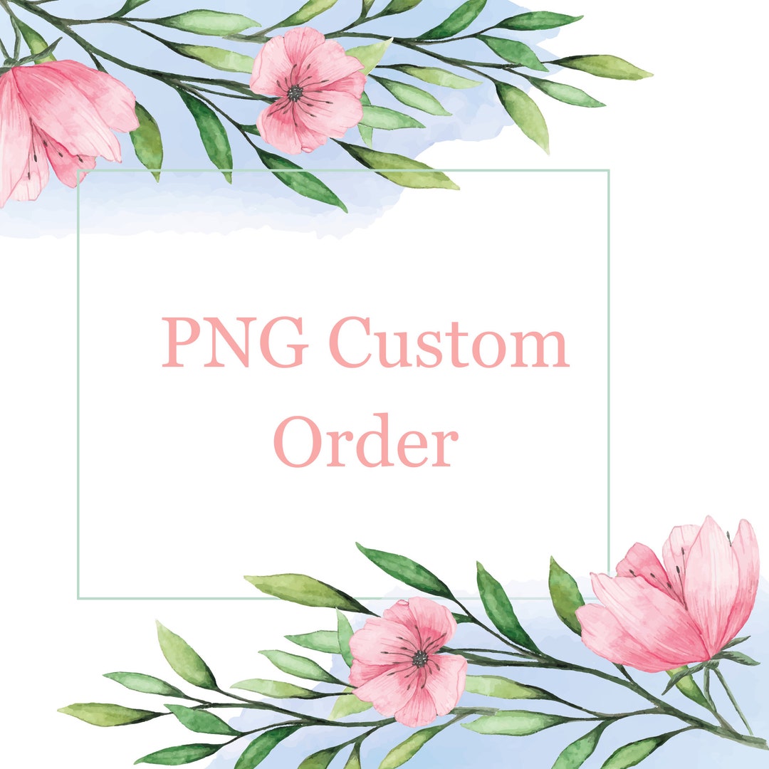 Custom Png Design. - Etsy
