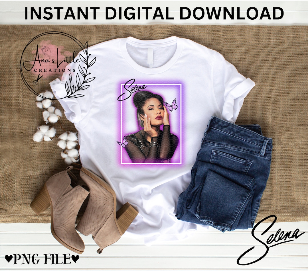 Selena Quintanilla PNG, Selena Sublimation Design, Anything for Selena ...