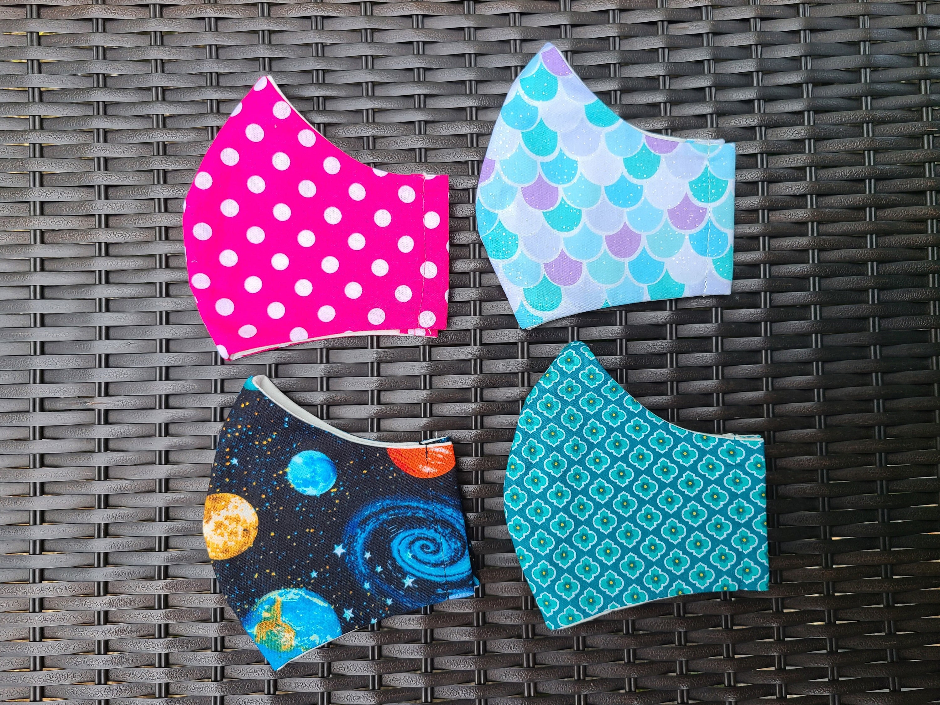 Cotton Masks Small/Medium Size Double Layer Cotton Fabric - Etsy.de