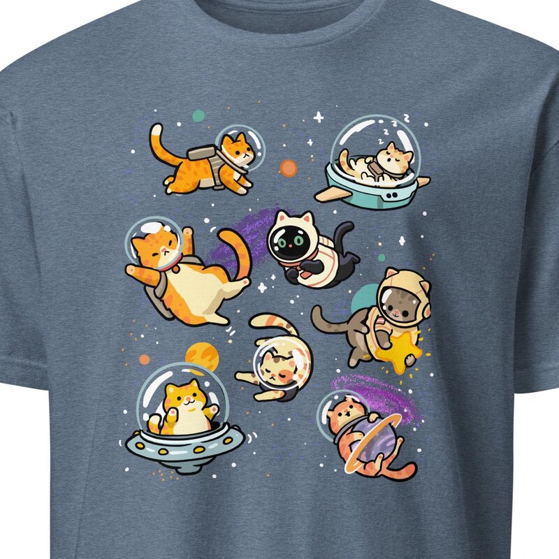 Space Cat Shirt - Etsy