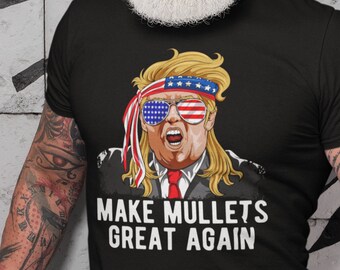 Trump Mullet - Etsy