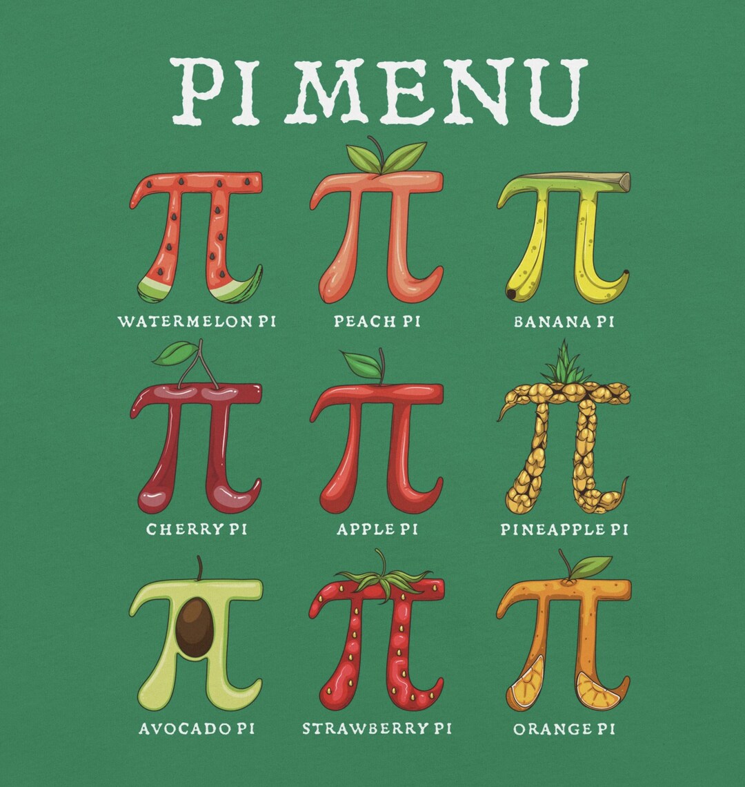 Math Teacher Shirt Funny Pi Symbol Math Shirt Teacher Pi Menu Funny ...