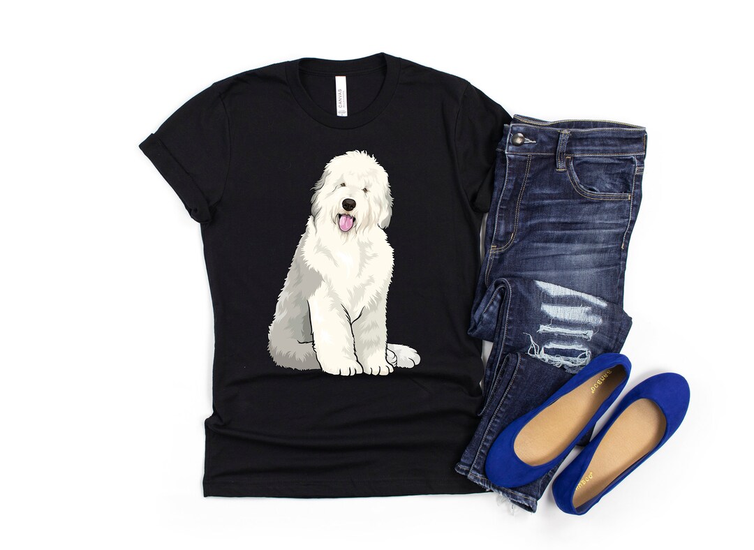 Old English Sheepdog Shirt / Cute Old Sheepdog Gift / Dog Lover Gifts ...