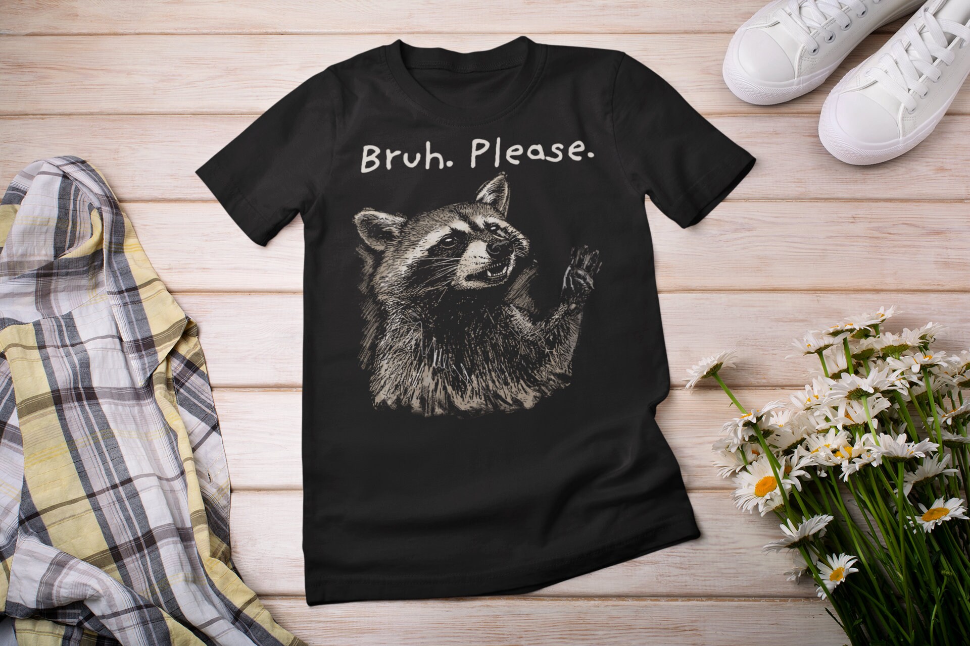 Raccoon Shirt Funny Raccoon Lover T-shirt Raccoon Gift for Dad Trash ...