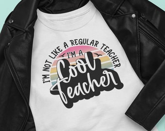 I'm a Cool Teacher Svg - Etsy