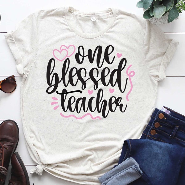 Blessed Teacher - Etsy
