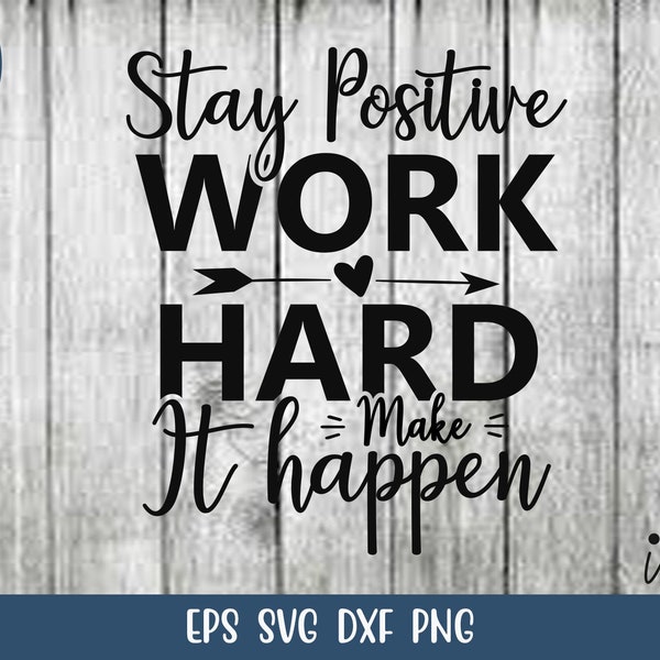 Positive Quotes Svg - Etsy
