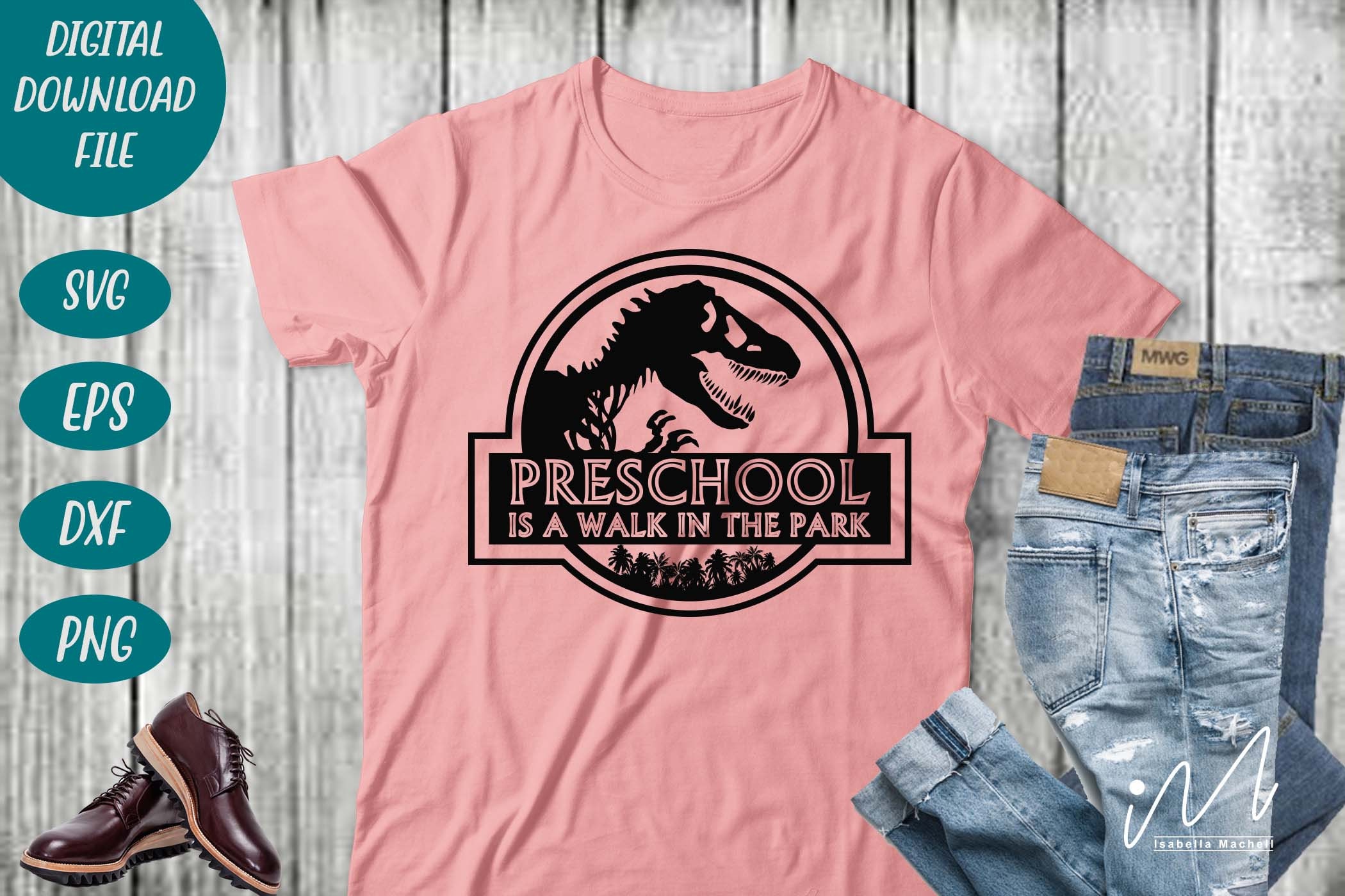 Preschool is a Walk in the Park Svg First Grade Teacher T - Etsy