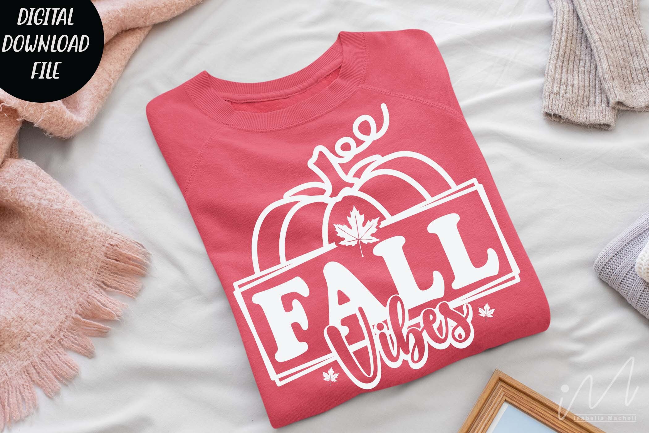 Fall Vibes Svg Fall T Shirt Svg Pumpkin Svg Happy Fall Day - Etsy