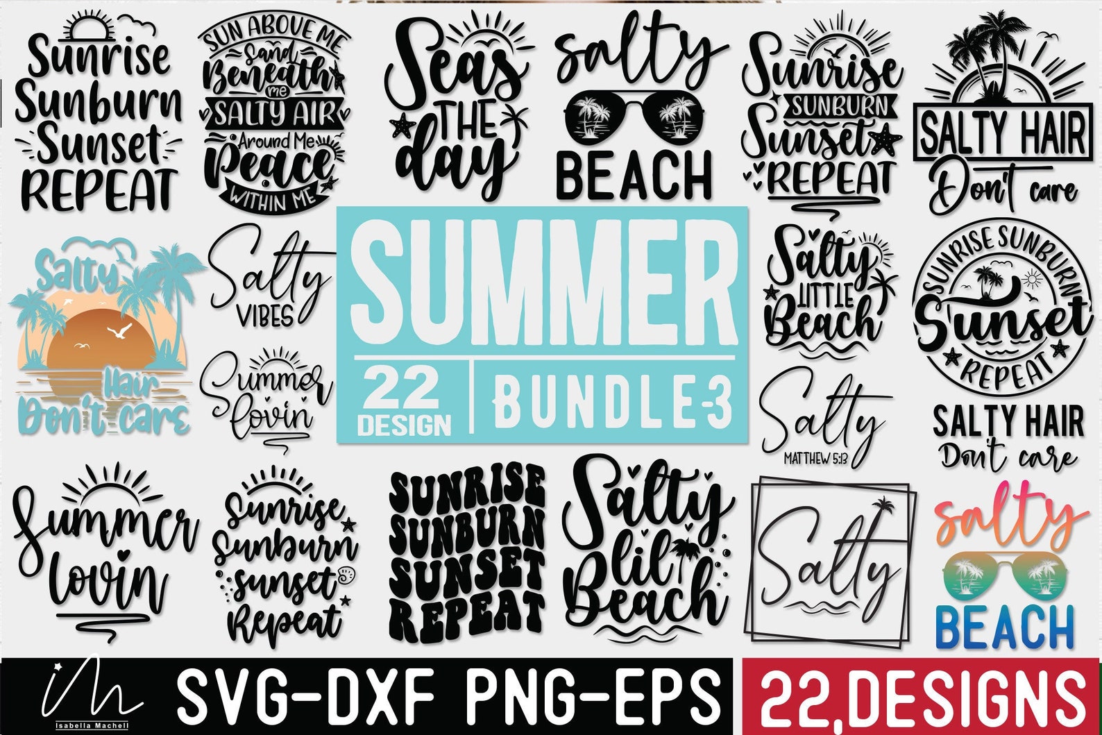 Hello Summer Svg Bundle,funny Summer Svg Bundle, Summer T Shirt Svg ...