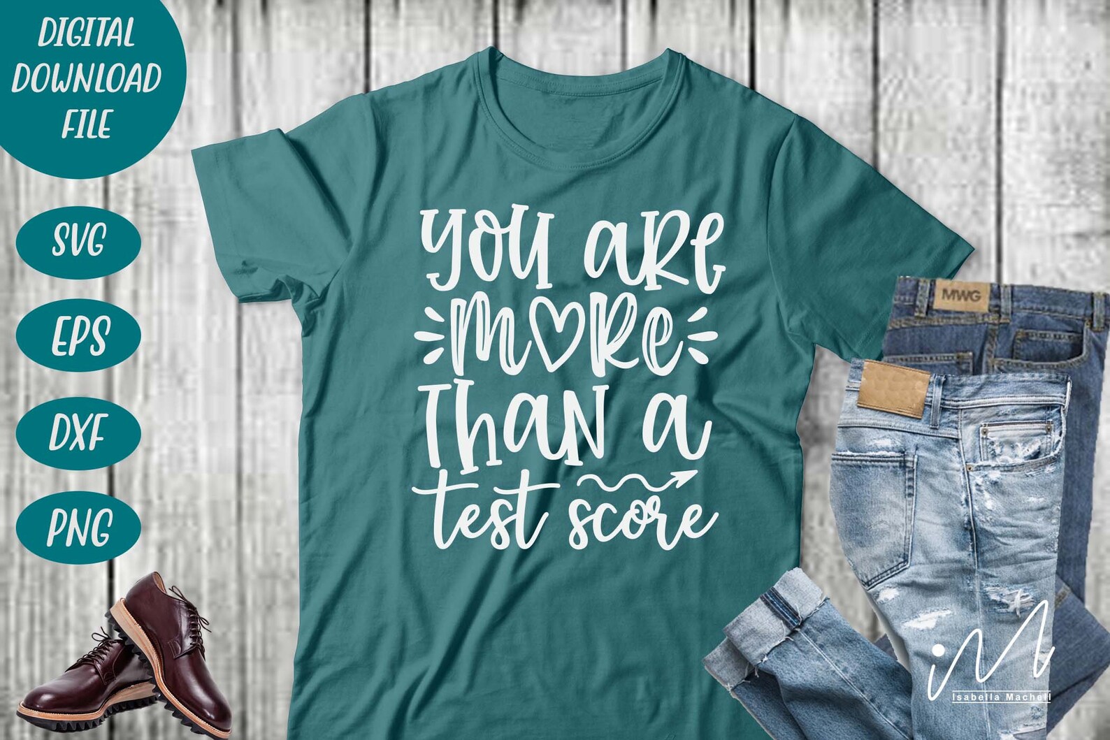 You Are More Than a Test Score Svg Test Day Teacher Svg - Etsy