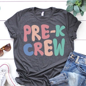 Pre-k Crew Svg, Pre-k T Shirt Svg, Pre-k Teacher T Shirt Svg,pre-k ...