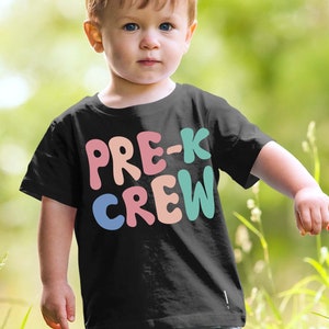 Pre-k Crew Svg, Pre-k T Shirt Svg, Pre-k Teacher T Shirt Svg,pre-k ...
