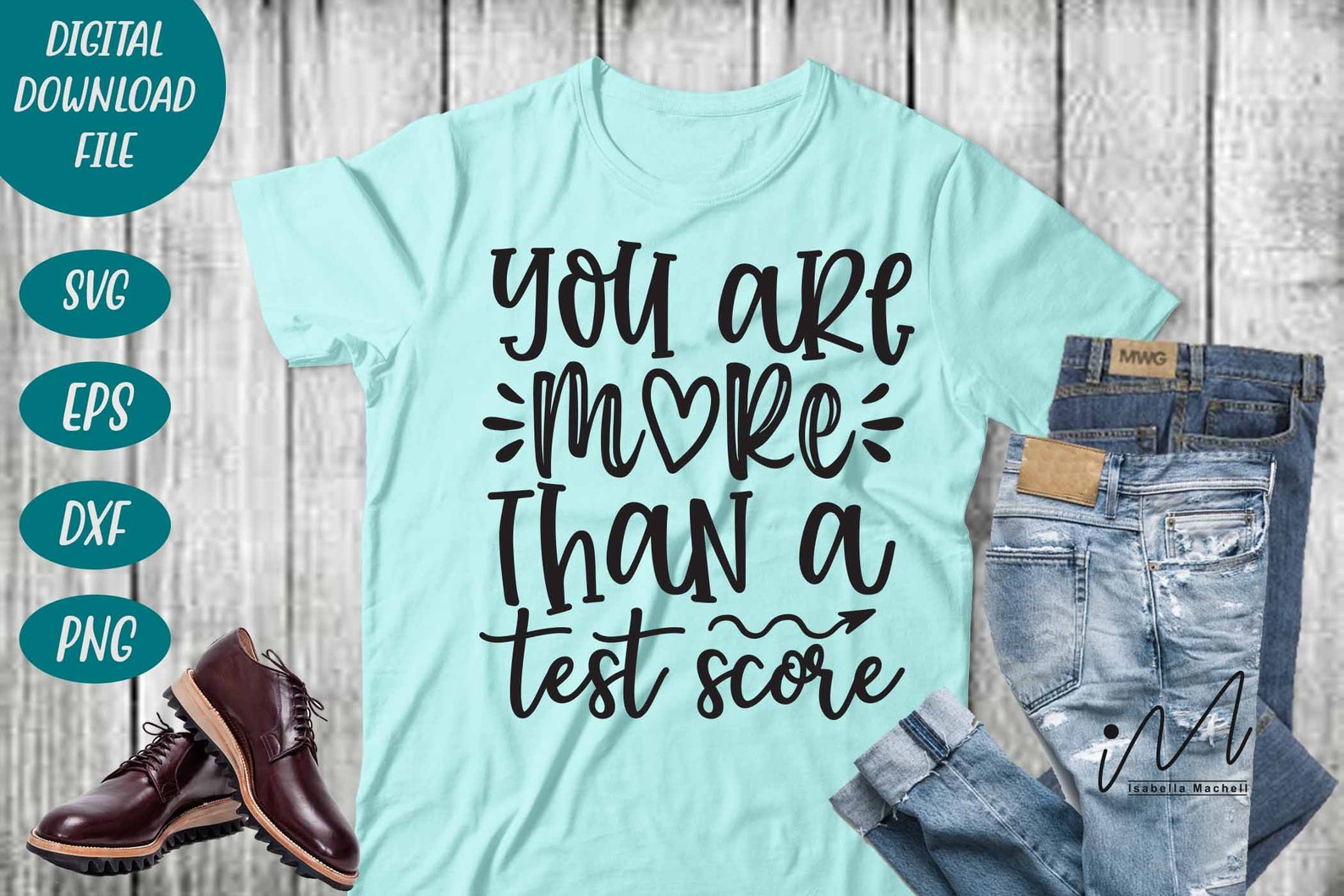 You Are More Than a Test Score Svg Test Day Teacher Svg - Etsy