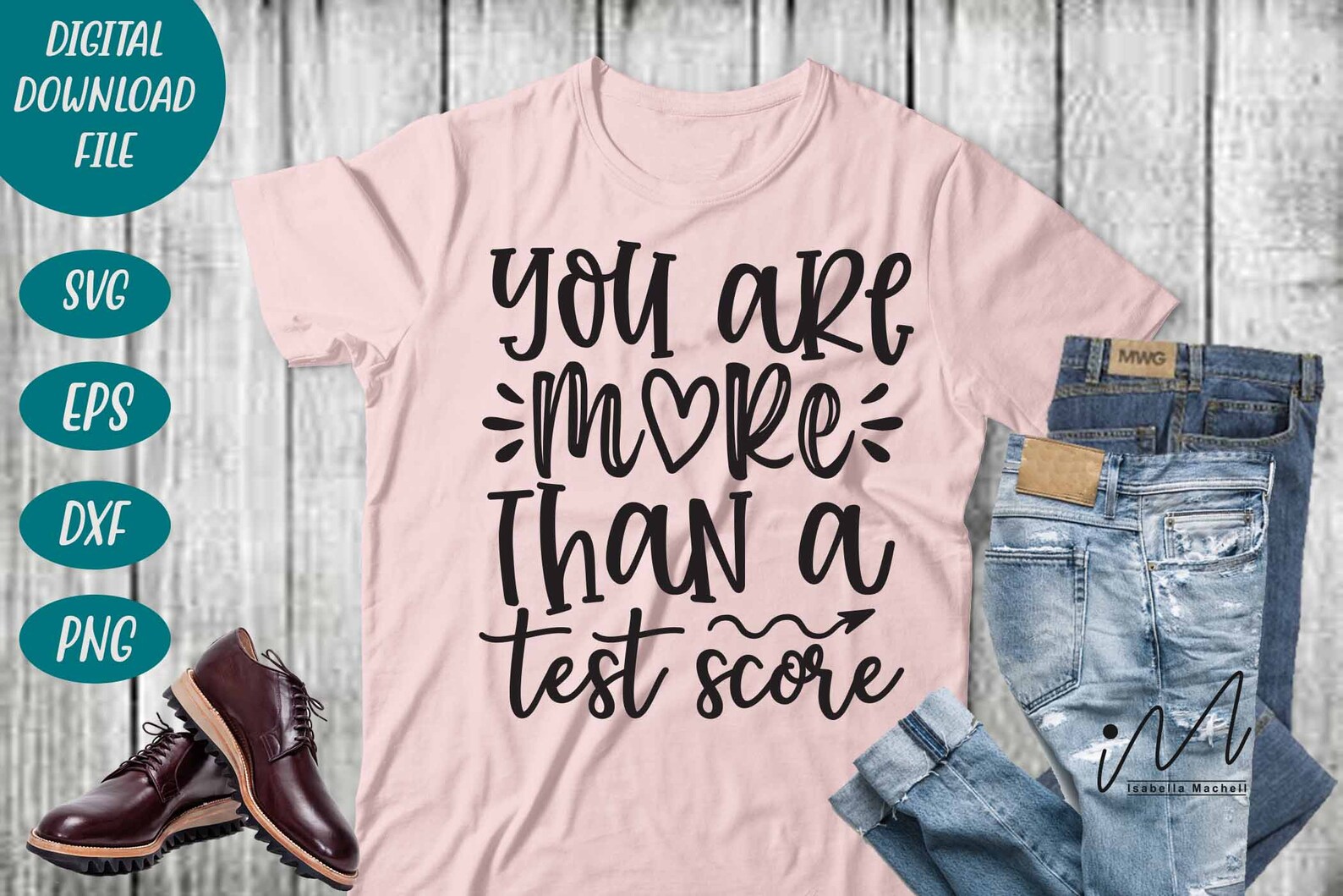 You Are More Than a Test Score Svg Test Day Teacher Svg - Etsy