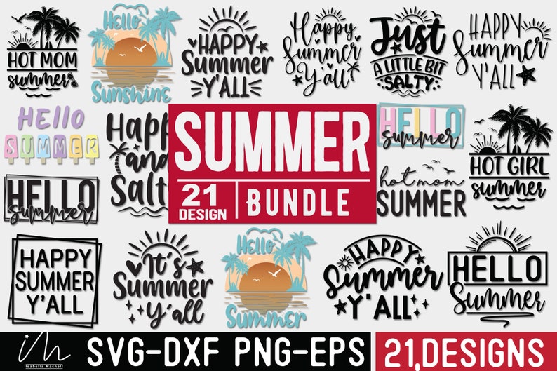 100 Summer Svg Bundle, Summer Mega Bundle, Summer Ultimate Bundle ...