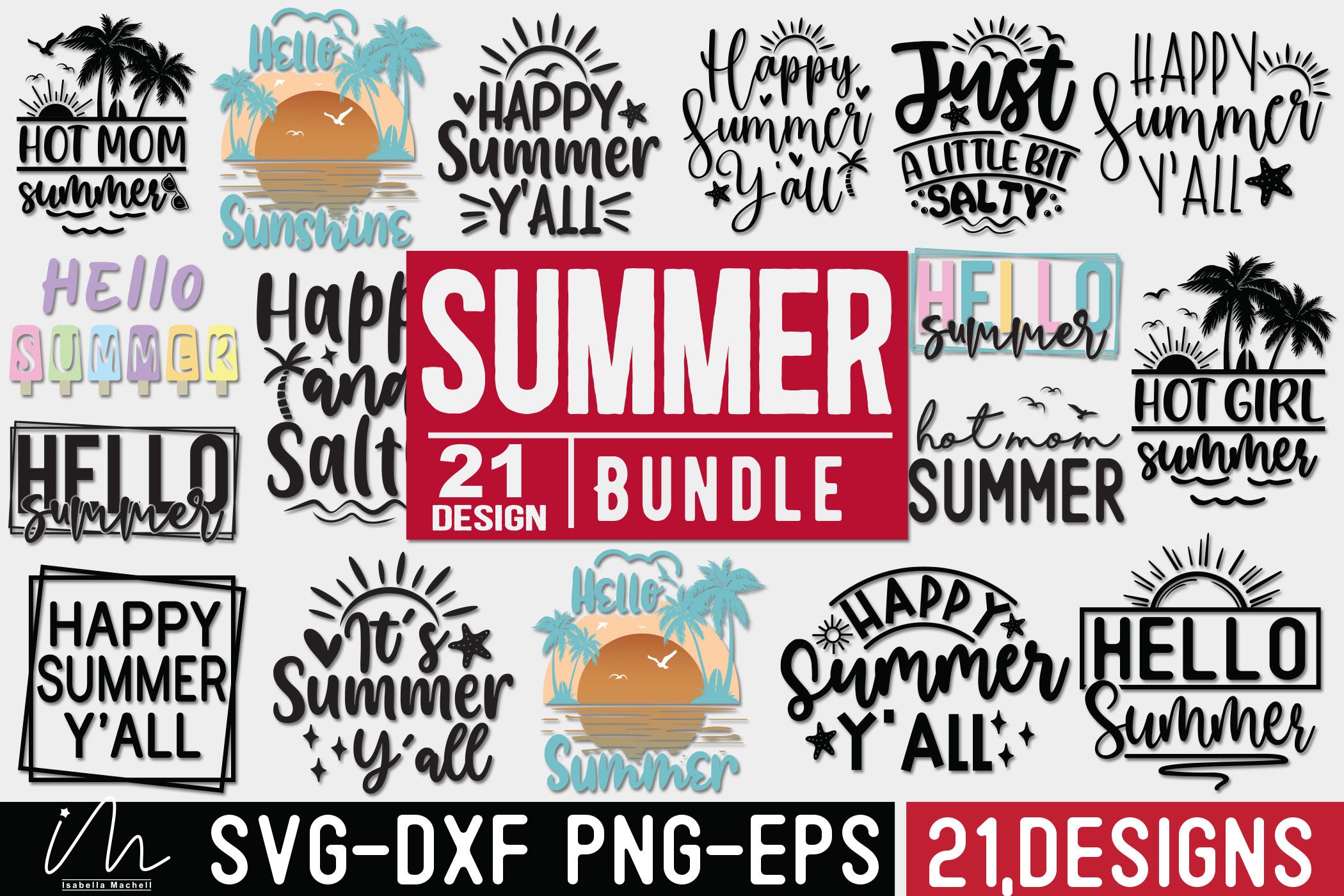 100 Summer Svg Bundle, Summer Mega Bundle, Summer Ultimate Bundle ...