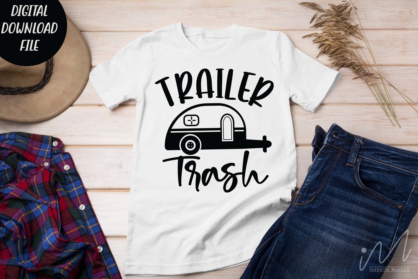 Trailer Trash Svg, Camping Svg, Happy Camping, Camping Shirt, Happy ...
