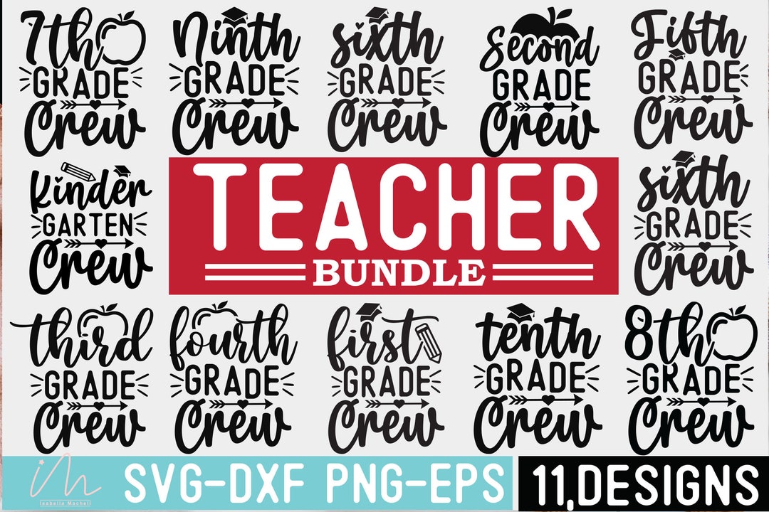 Teacher Svg Bundle, Teacher Group Shirt, Cool Teacher T Shirt, Teacher ...