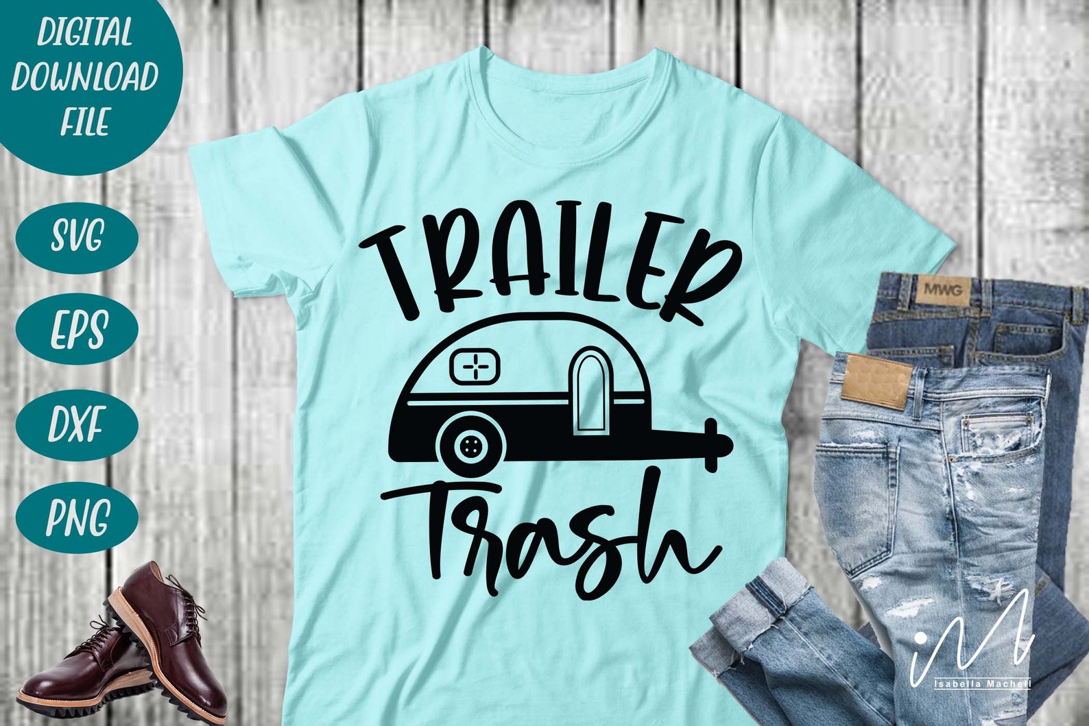 Trailer Trash Svg, Camping Svg, Happy Camping, Camping Shirt, Happy ...