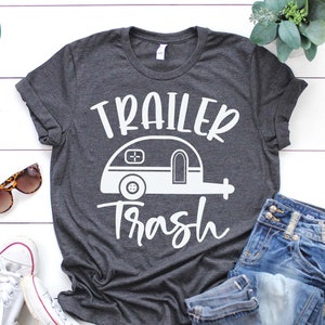 Trailer Trash Svg, Camping Svg, Happy Camping, Camping Shirt, Happy ...