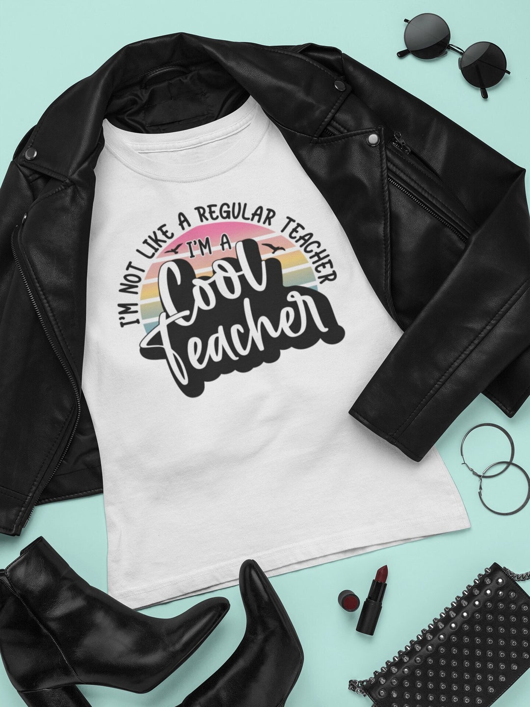 Cool Teacher Svg Cut Files, I'm Not Like a Regular Teacher I'm a Cool ...