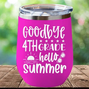 Goodbye 4th Grade Hello Summer Svg, 4th Grade Teacher Svg, Summer ...