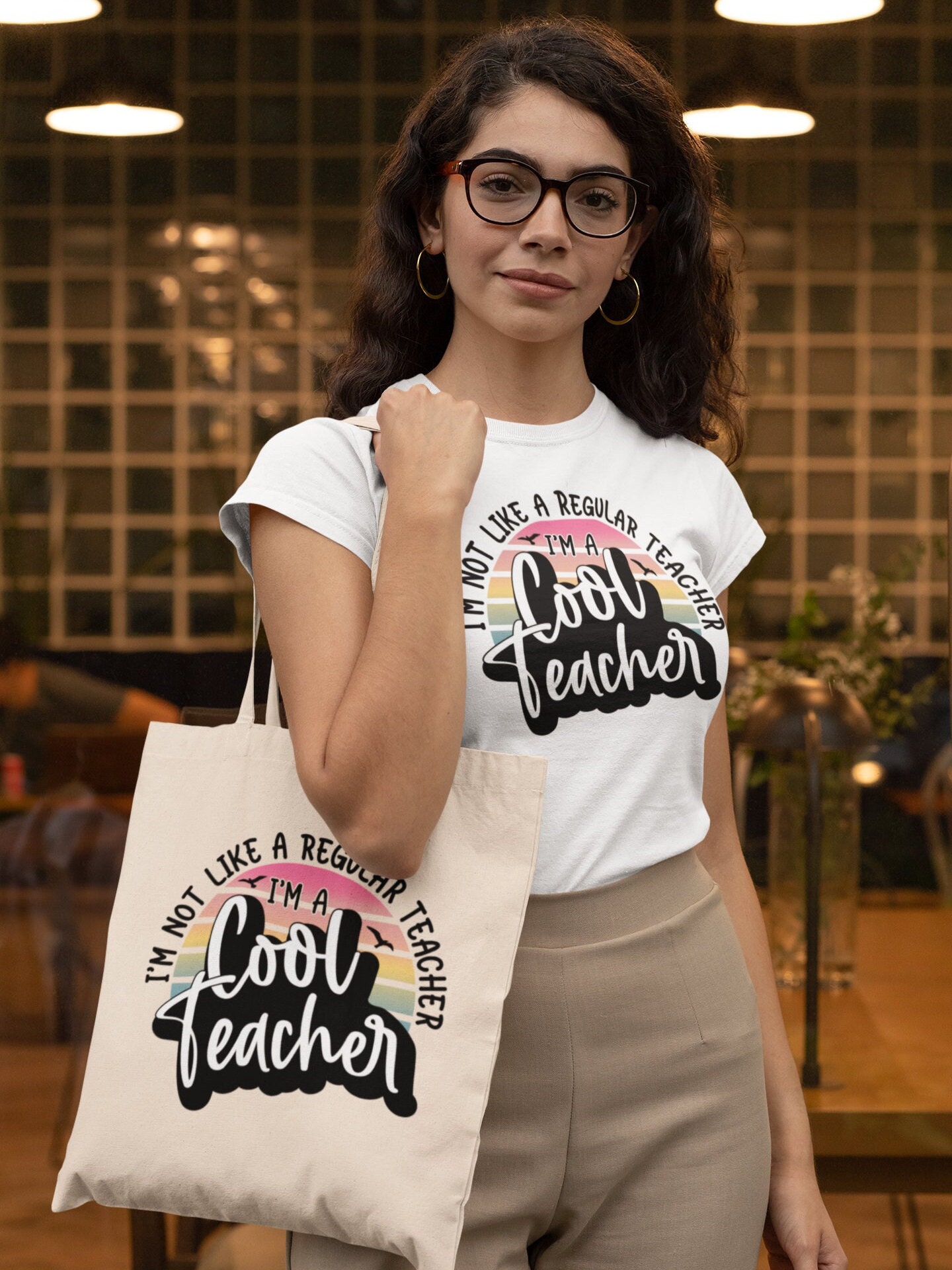 Cool Teacher Svg Cut Files I'm Not Like a Regular Teacher - Etsy