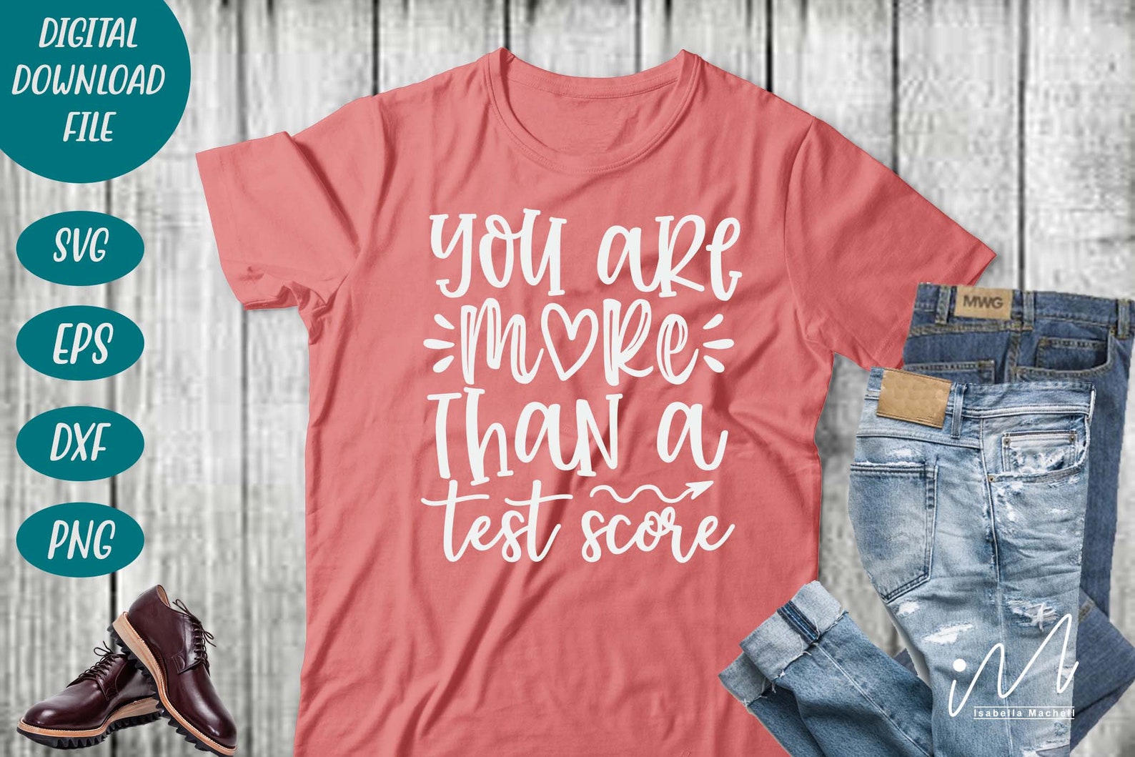 You Are More Than a Test Score Svg Test Day Teacher Svg - Etsy