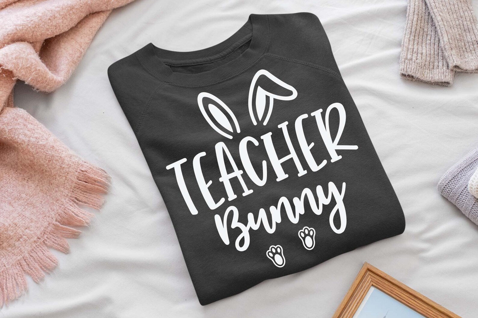 Teacher Bunny Svg, Easter Teacher Svg, Easter Teacher Shirt Svg, Bunny ...